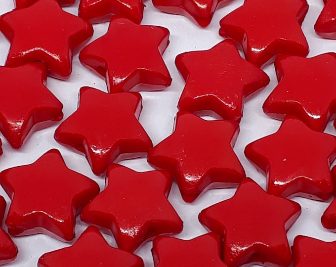 Plastic Star Beads 10mm Small AB Iridescent Plastic Acrylic or Resin ...