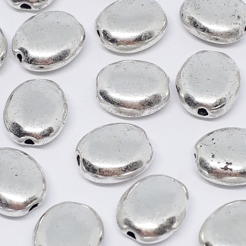 Flat Oval Bead - Etsy