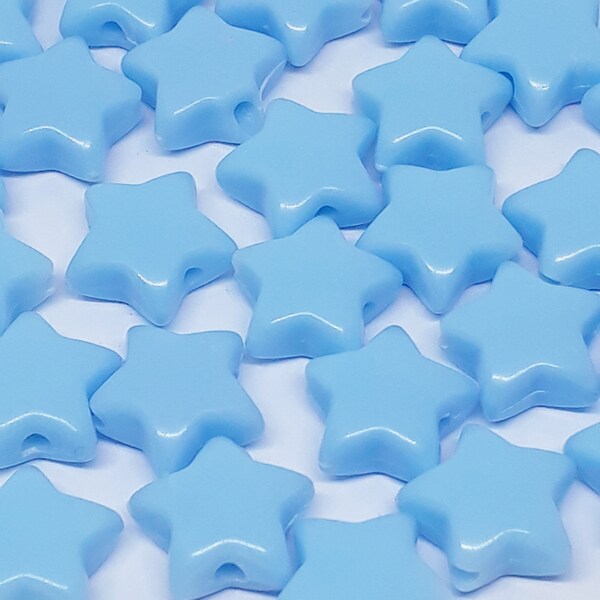 Acrylic Star Beads - Etsy