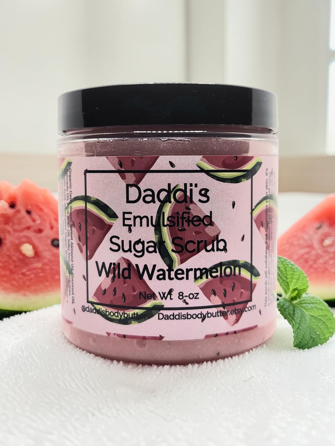 Daddis Vegan Wild Watermelon Emulsified Sugar Scrub - Etsy