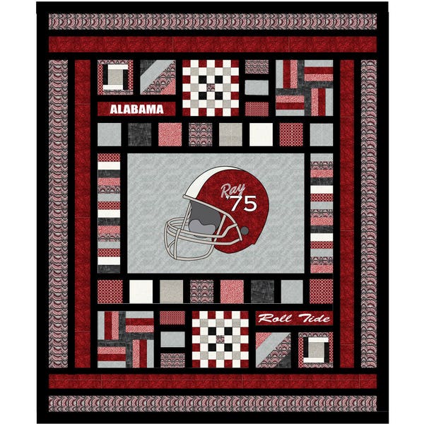 Sports Quilt Pattern - Etsy