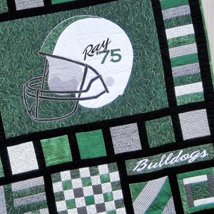 Team Spirit - Team Qult - Applique Tutorial - Sports Quilt - Applique ...