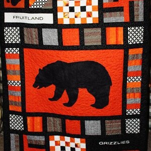 Team Spirit - Team Qult - Applique Tutorial - Sports Quilt - Applique ...