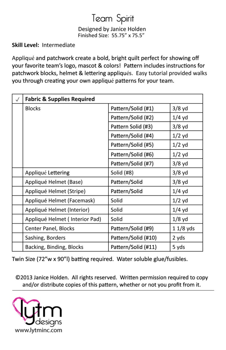 Team Spirit - Team Qult - Applique Tutorial - Sports Quilt - Applique ...