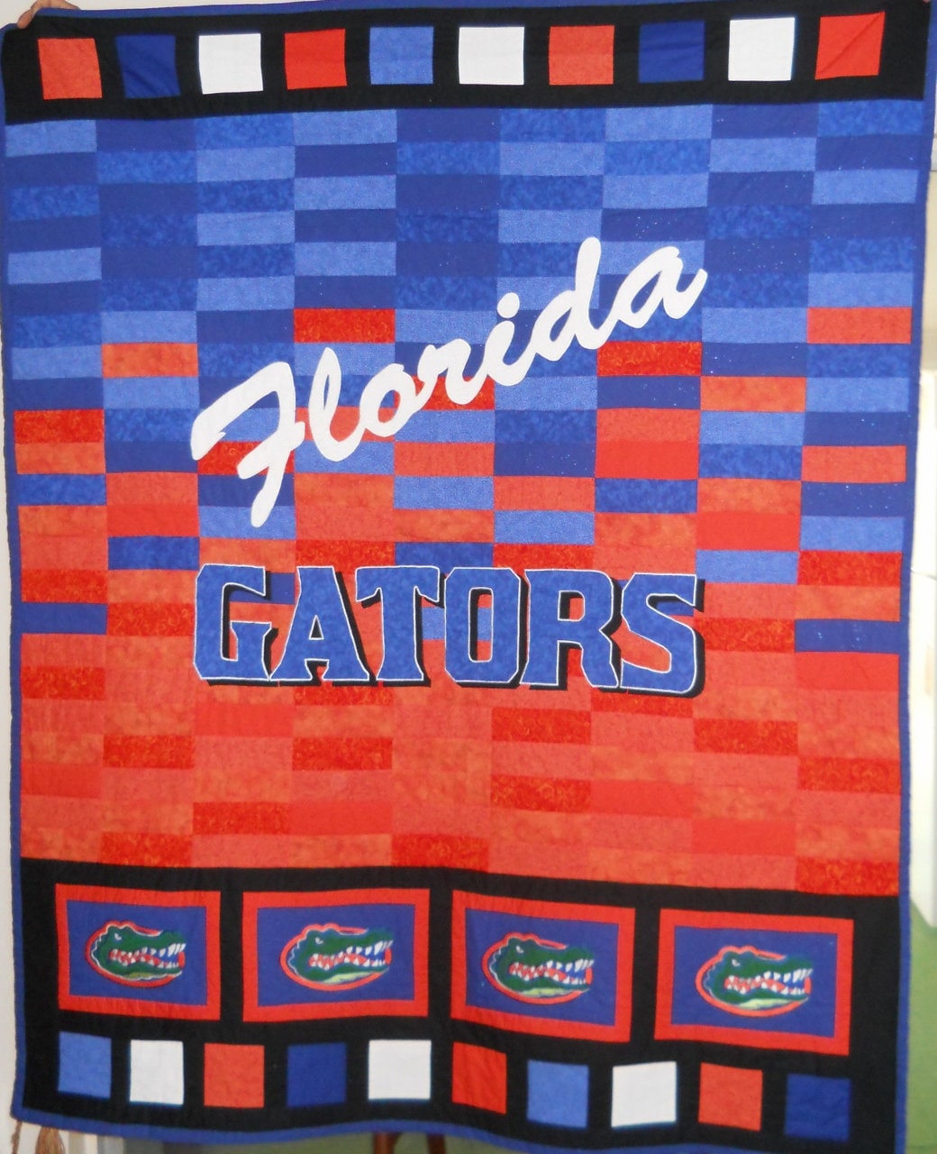 Go Team - Applique Tutorial - Sports Quilt - Applique Quilt Pattern ...