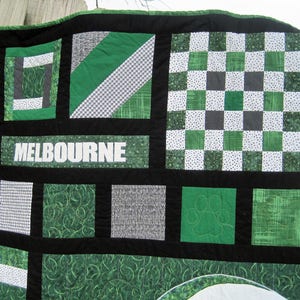 Team Spirit - Team Qult - Applique Tutorial - Sports Quilt - Applique ...