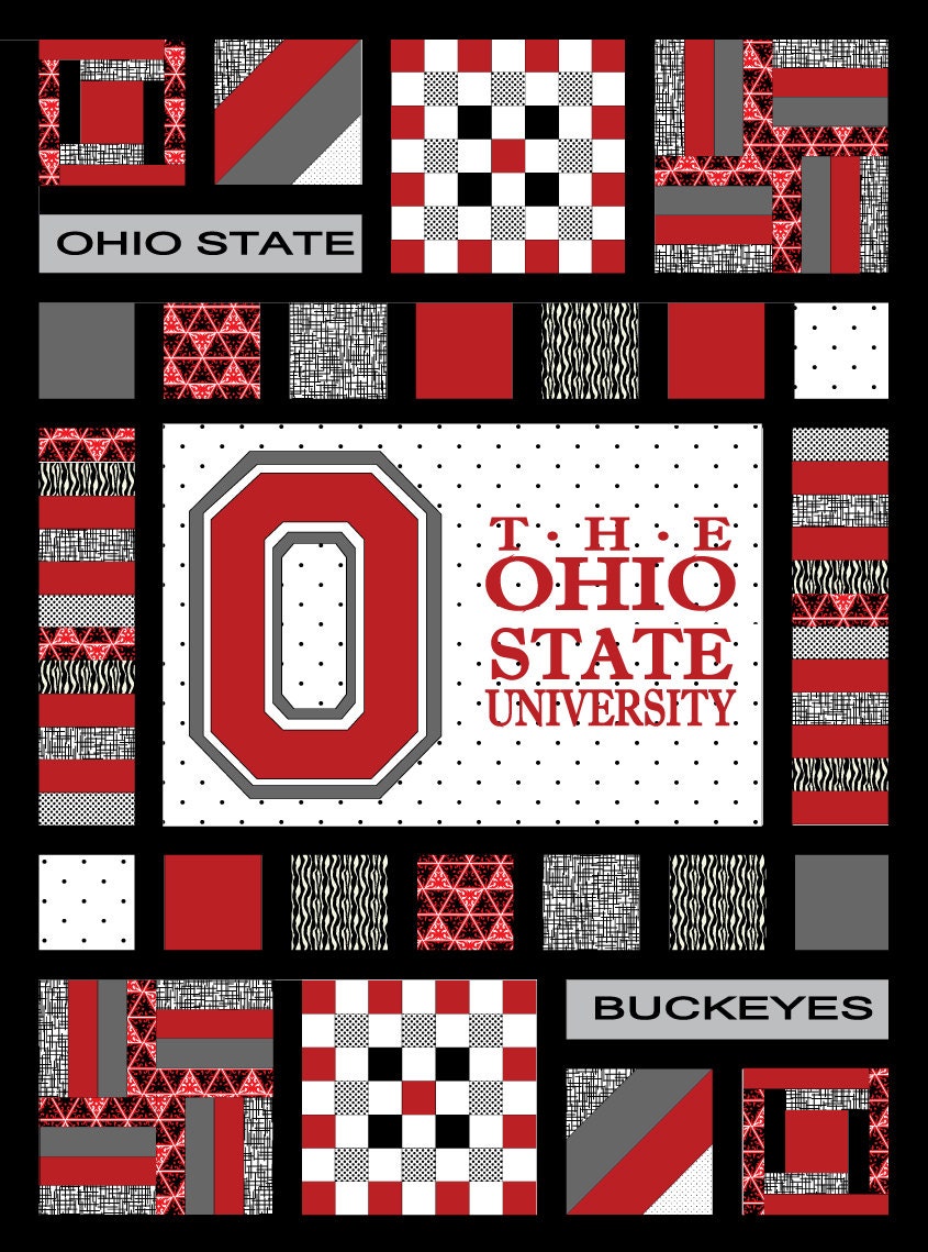 Team Spirit Team Qult Applique Tutorial Sports Quilt - Etsy