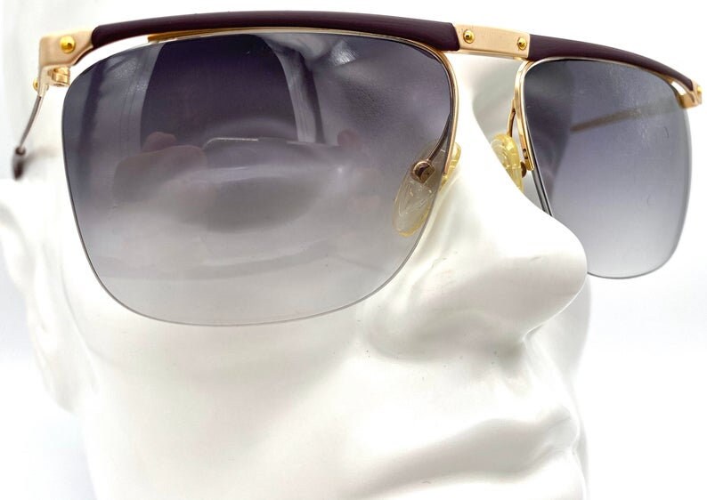 LES LUNETTES ESSILOR mod. 084 Gafas de sol Vintage Aviator - Etsy España