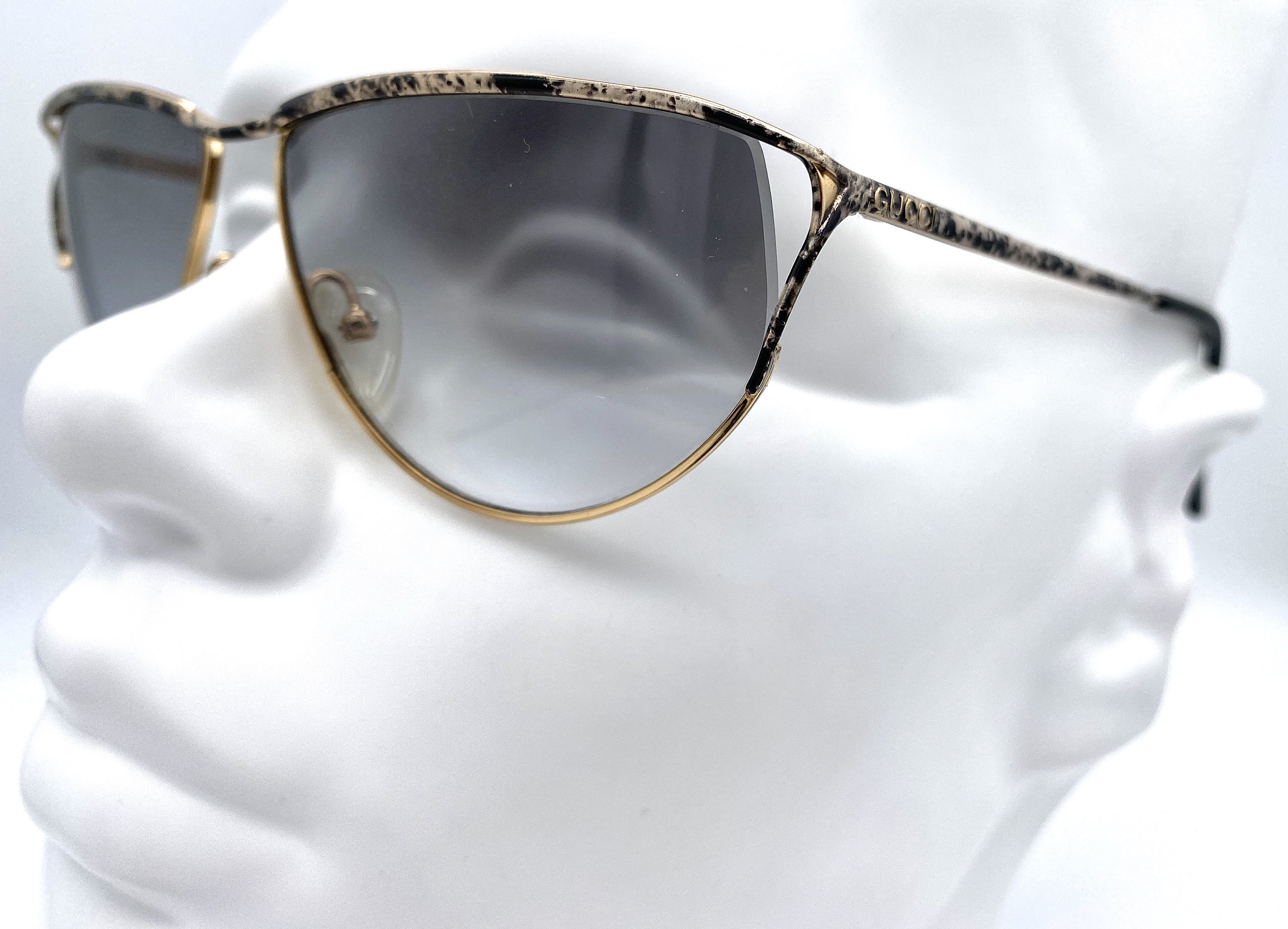 GUCCI mod. GG 2248 gafas de sol vintage mariposa hechas en Italia 90's ...