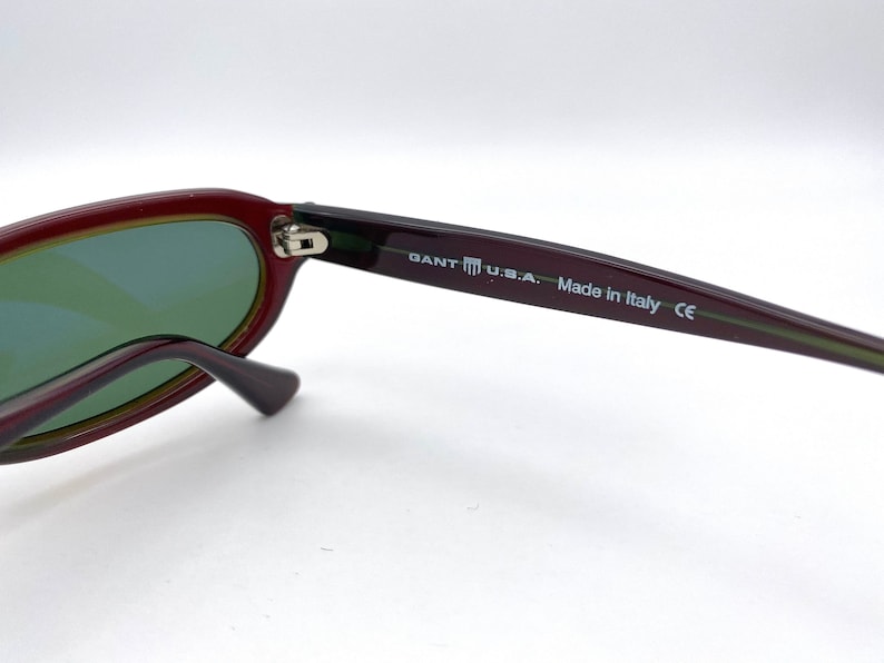 GANT Mod. G 122 Vintage Rectangular Sunglasses Made in Italy 90'S - Etsy