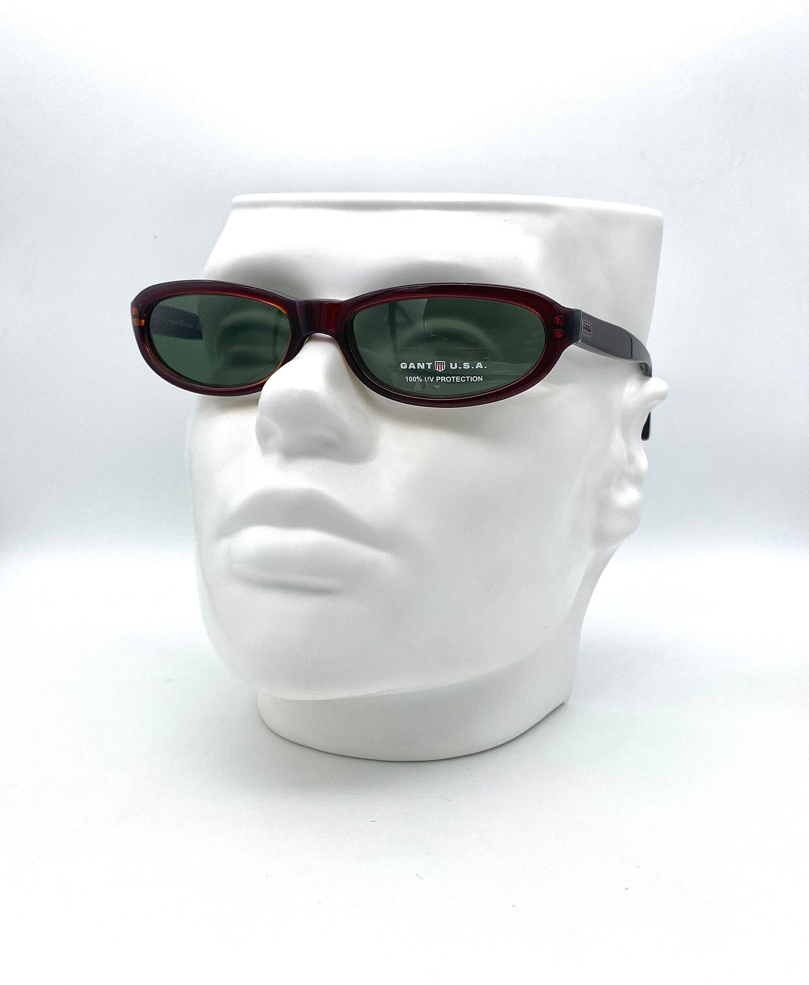 GANT Mod. G 122 Vintage Rectangular Sunglasses Made in Italy 90'S - Etsy