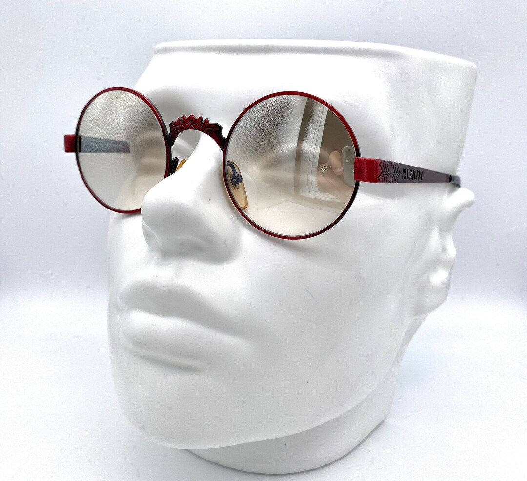 PAL ZILERI Mod. PAL 30 Round Vintage Sunglasses Made in Italy 90S Nos ...