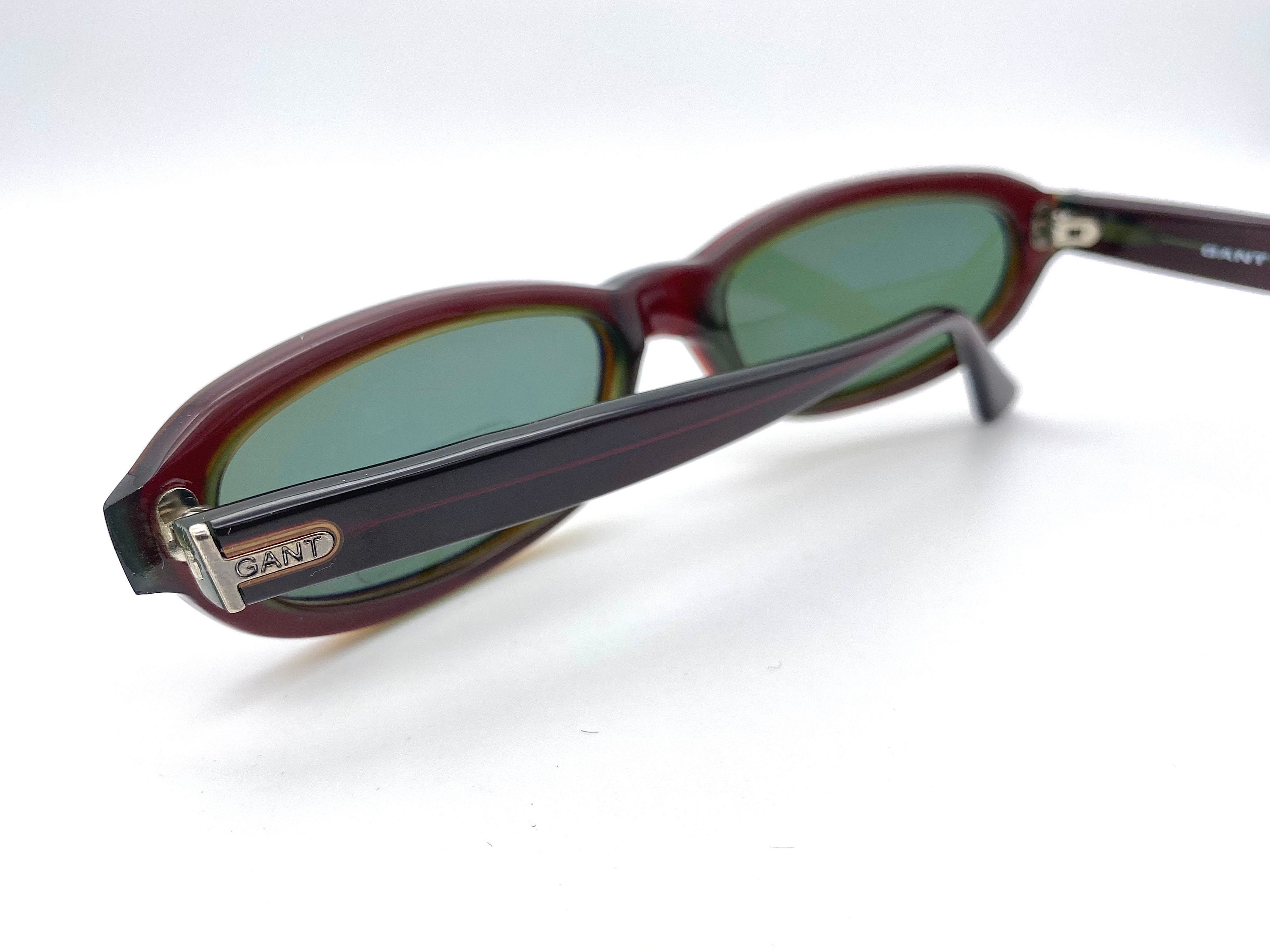 GANT Mod. G 122 Vintage Rectangular Sunglasses Made in Italy 90'S - Etsy