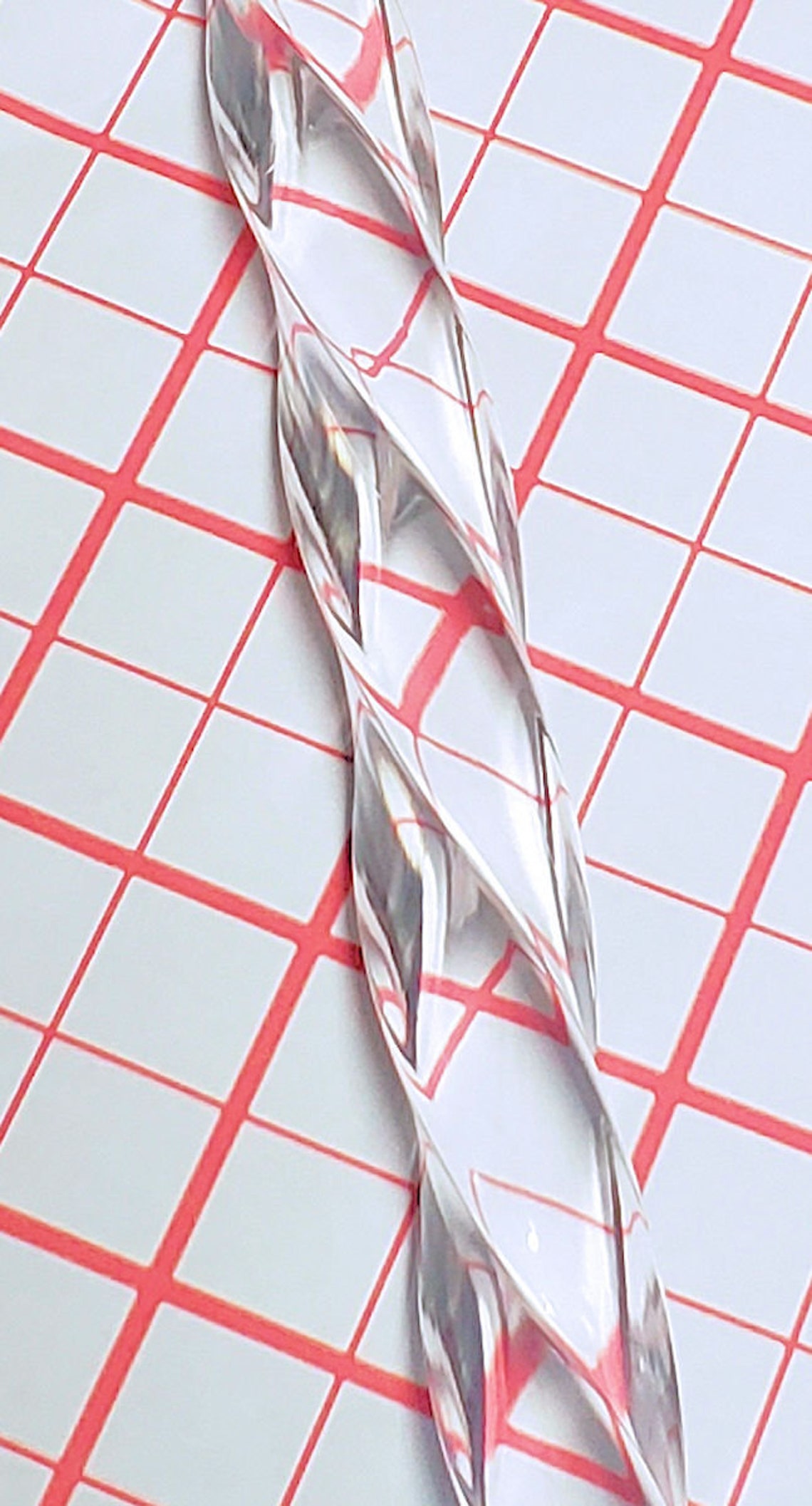 1 Diameter Clear Spiral Twist Acrylic Plexiglass Lucite Rod - Etsy