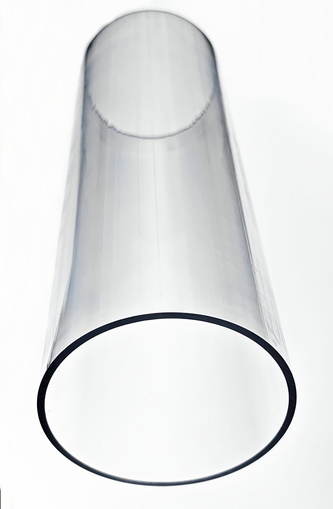 1 Piece 4” OD X 3 3/4" ID Clear Polycarbonate Tube 4 Inch Diameter 1/8 ...