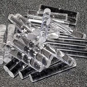 15 Pieces 1/2” Diameter 3", 4", 5" or 6" Long Round Clear Acrylic ...