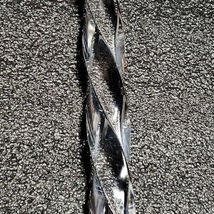 1” Diameter Clear Spiral Twist Acrylic Plexiglass Lucite Rod Many ...