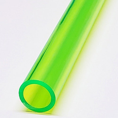 1 Diameter Clear PINK Fluorescent Translucent Acrylic - Etsy