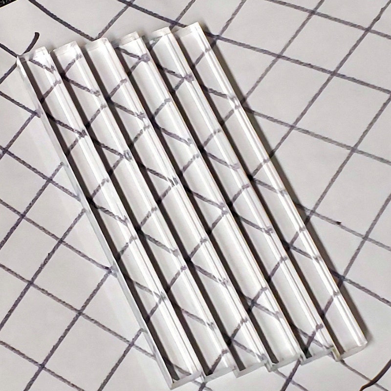 1/2 Clear Acrylic Rod - Etsy