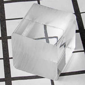 1” X 1" X 1" SQUARE Clear Acrylic Plexiglass Lucite Cubes - 1 Inch ...