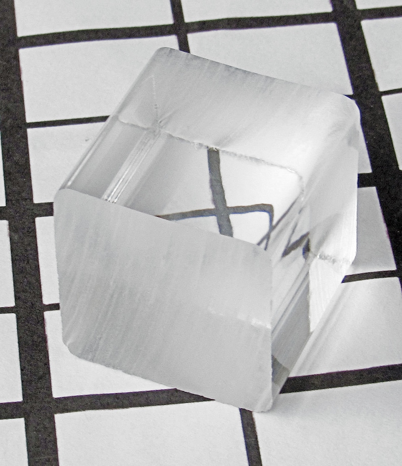 1 X 1 X 1 SQUARE Clear Acrylic Plexiglass Lucite - Etsy