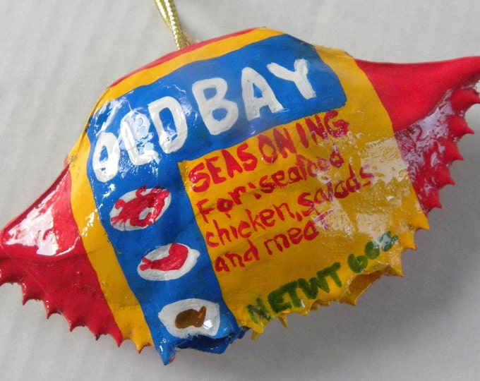 OLD BAY® Tin Ornament - Etsy