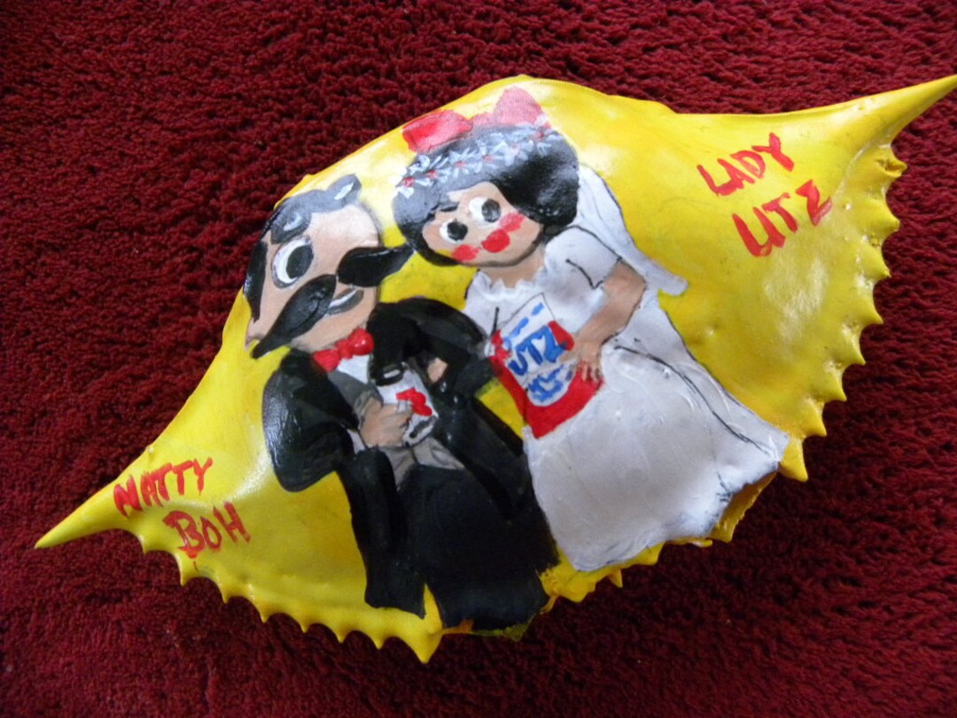 NEW: Baltimores Natty Boh and Lady Utz on Their Wedding Day. Packaged ...