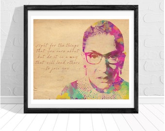Speak Your Mind, Ruth Bader Ginsburg, RBG Quote, Feminist Printable ...