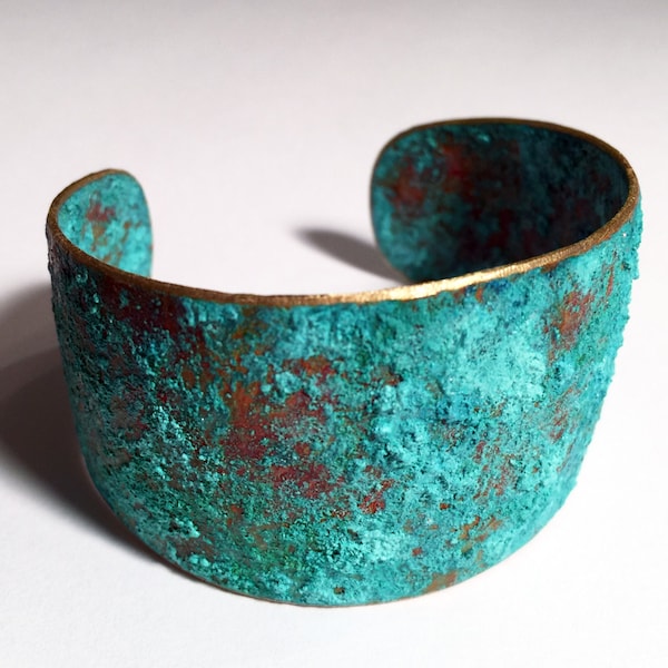 Patina Cuff - Etsy