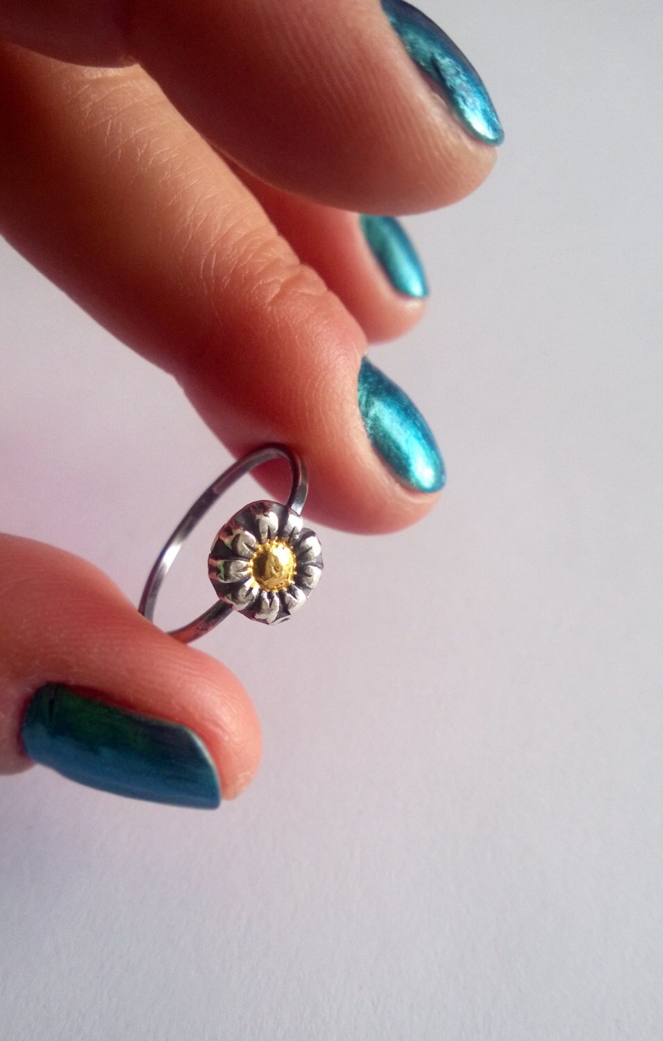 Silver Daisy Ring/ Gold Daisy Ring/ Daisy Ring/ Flower - Etsy