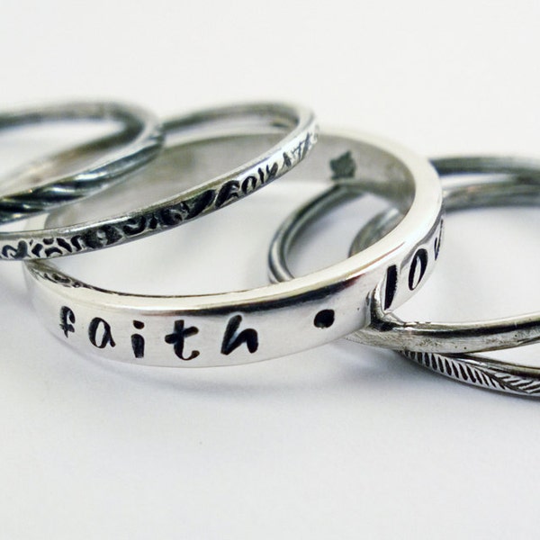 Faith Ring - Etsy