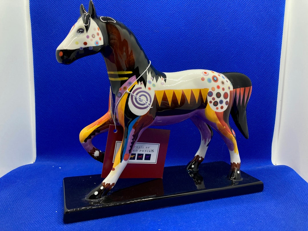 Retired 2008 Trail of Painted Ponies First Edition Prairie Horizon Pony ...