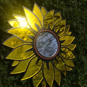 Sunflower Wall Mirror With Free Shipping! - Etsy