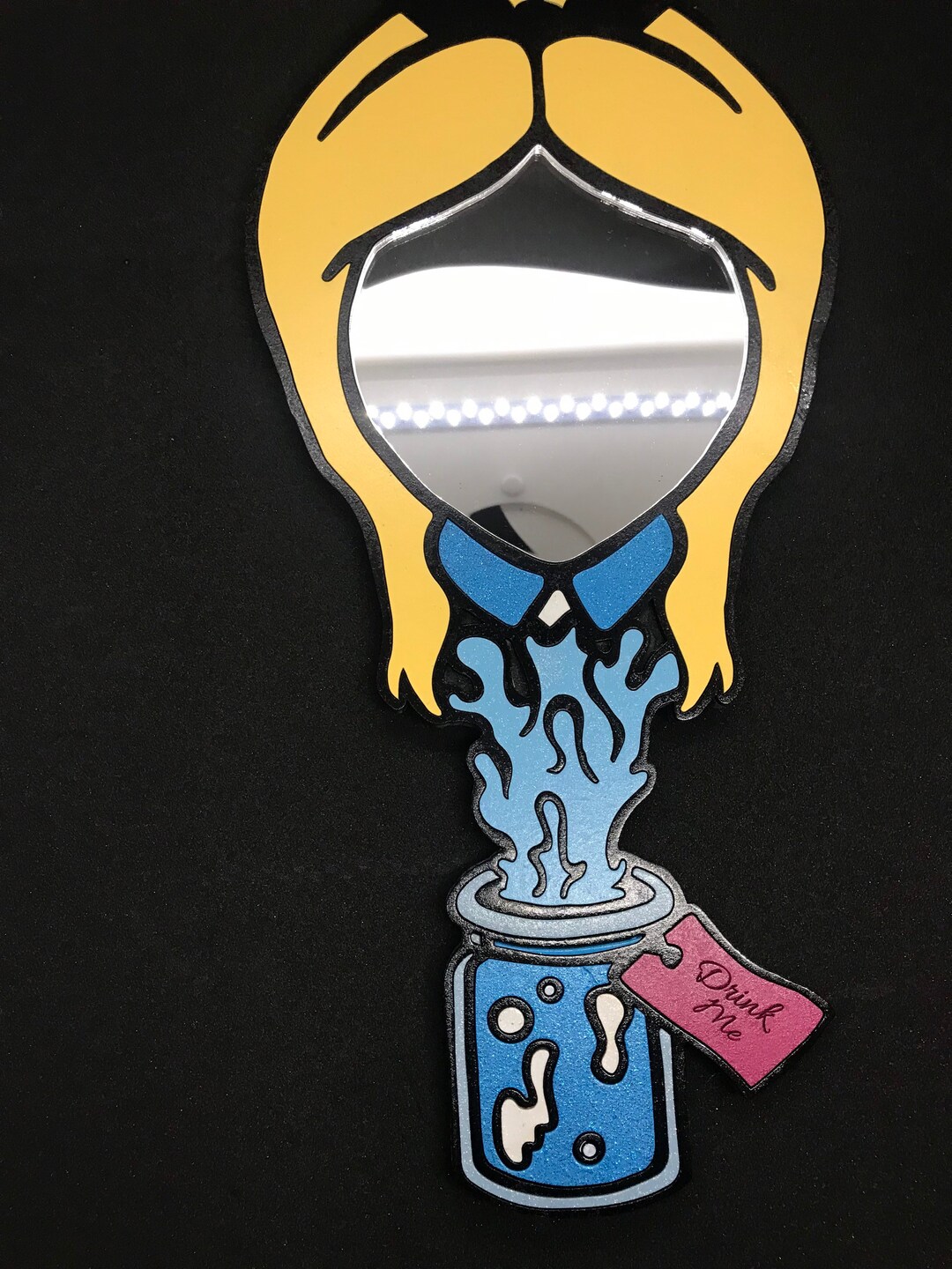 Handmade Alice in Wonderland Mirror With Free Shipping! - Etsy