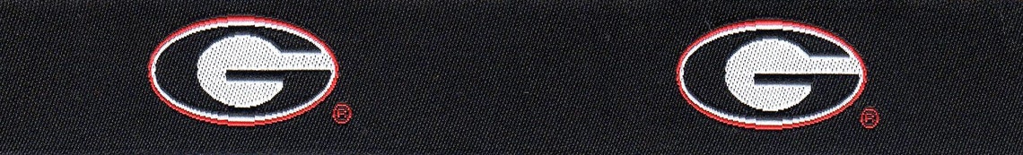 University of Georgia UGA Ribbon Belt With Cotton Web With - Etsy