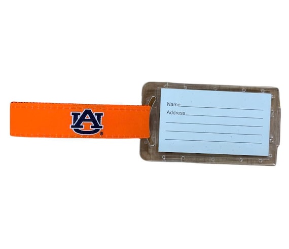 University of Auburn Luggage Tag - Etsy