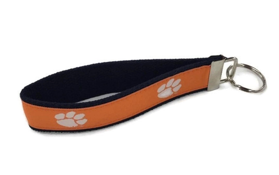 Clemson University Wrislet Long Keychain - Etsy