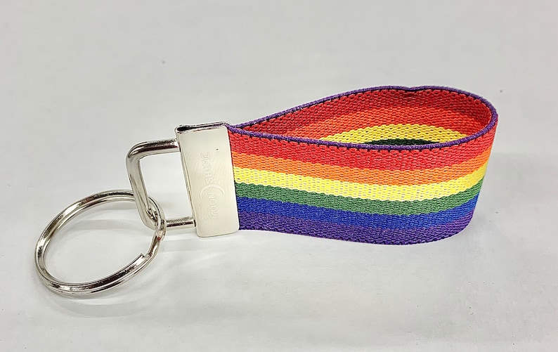 LGBT Pride Rainbow Lifestyle Web Key Chain | Etsy
