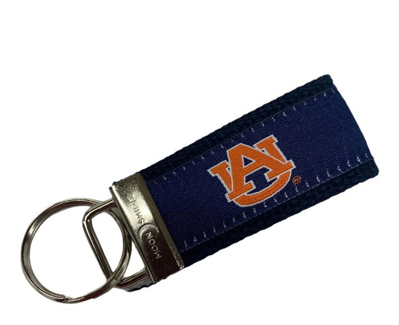 Auburn University Web Keychain Fob. Licensed Auburn Key Chain - Etsy