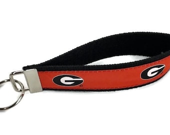 University of Georgia Bulldogs Web Key Chains - Etsy