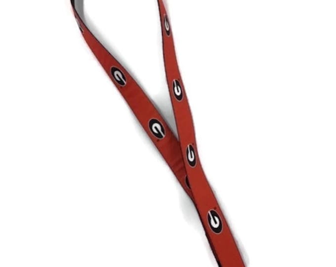 University of Georgia Bulldogs UGA Lanyard - Etsy
