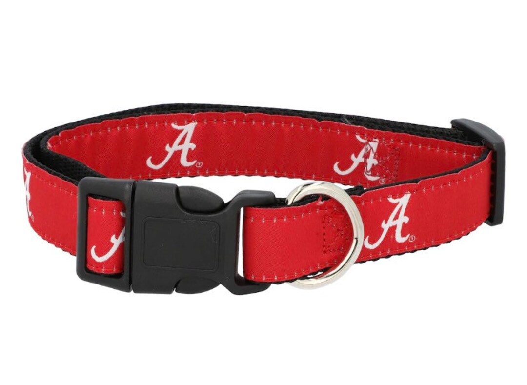 University of Alabama Crimson Tide Dog Collar. Many Designs to Tackle ...