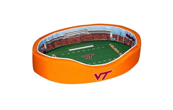 Virginia Tech Stadium Dog Bed - Etsy