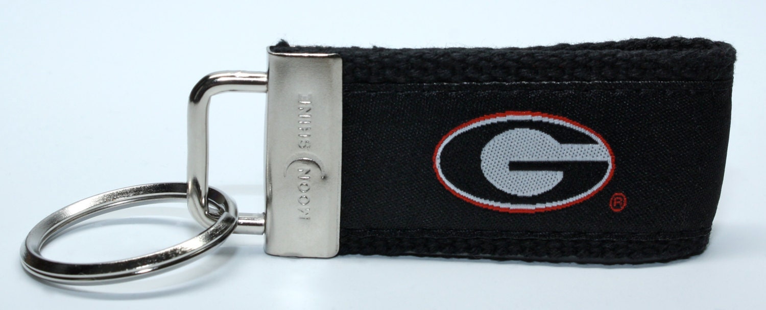 University of Georgia Bulldogs Web Key Chains | Etsy