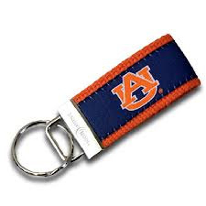 Auburn University web keychain fob. Licensed Auburn key chain | Etsy