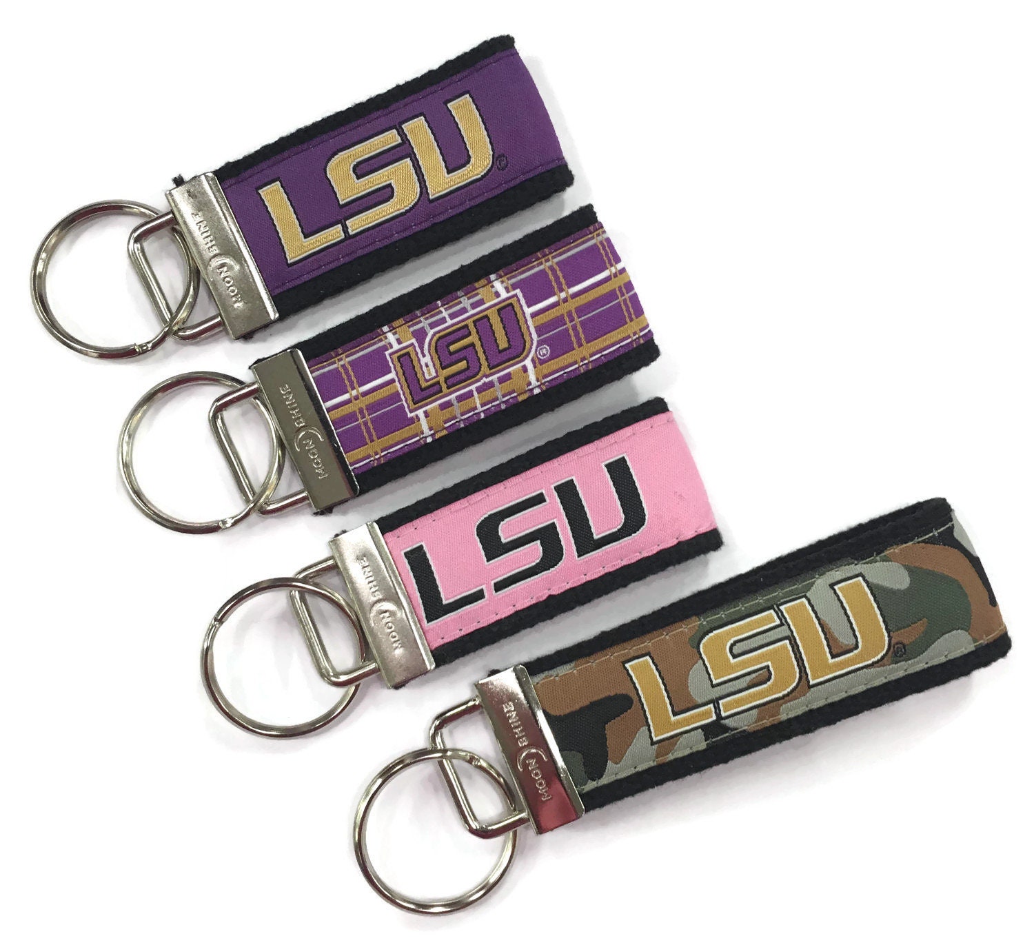 Lsu Football Pigskin Key Chain