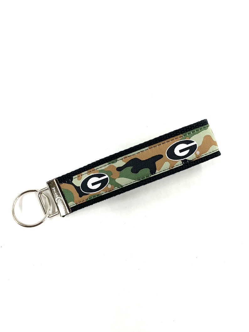 University of Georgia Bulldogs Wristlet Web Key Chains. Nice - Etsy