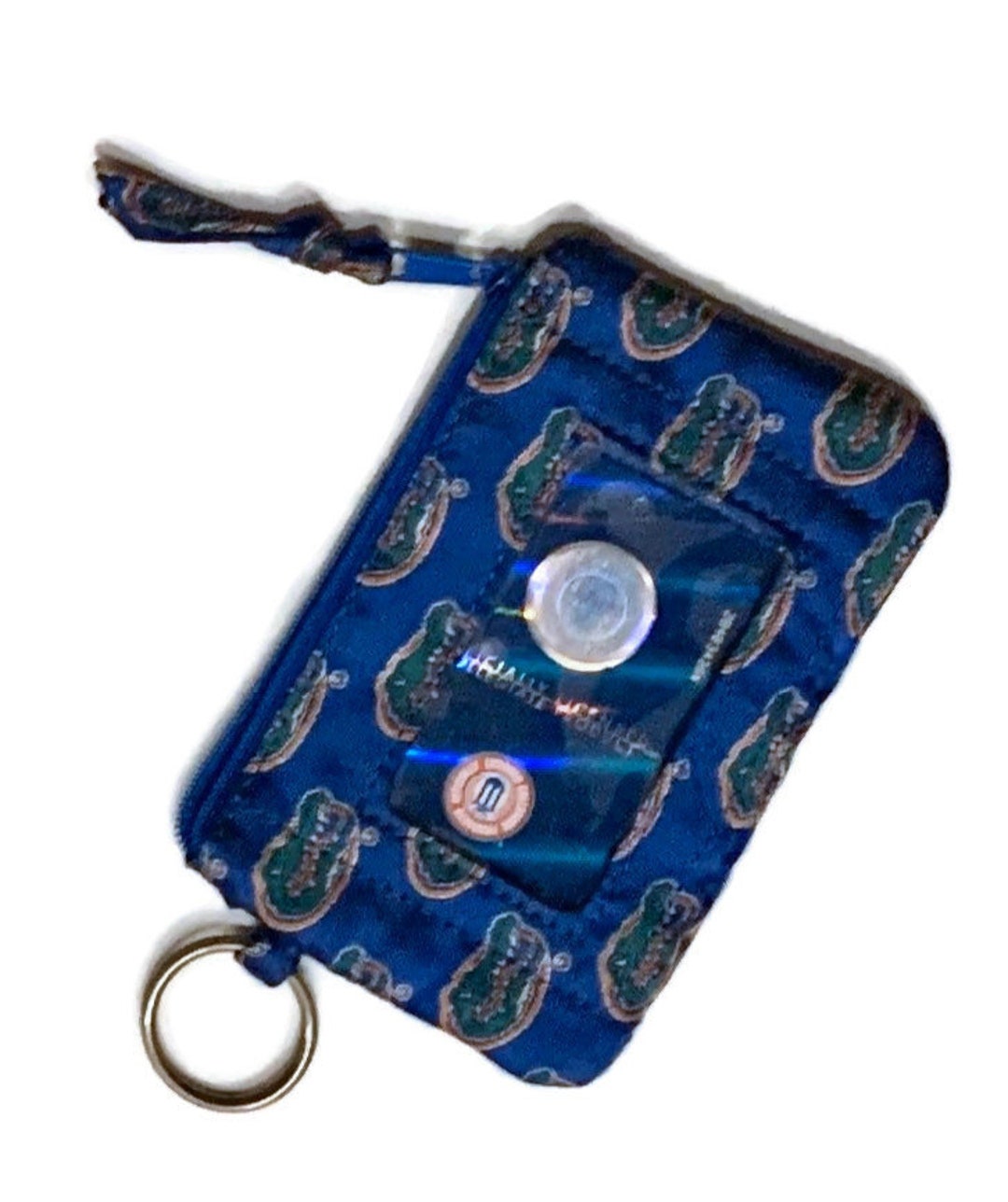 University of Florida Gators ID Wallet/ Key Chain - Etsy