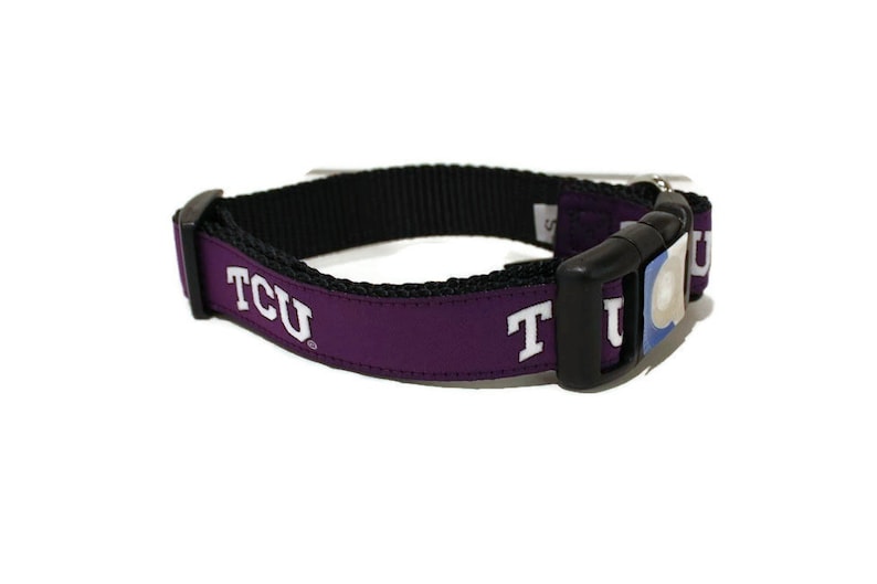 Texas Christian University TCU Dog Collar - Etsy