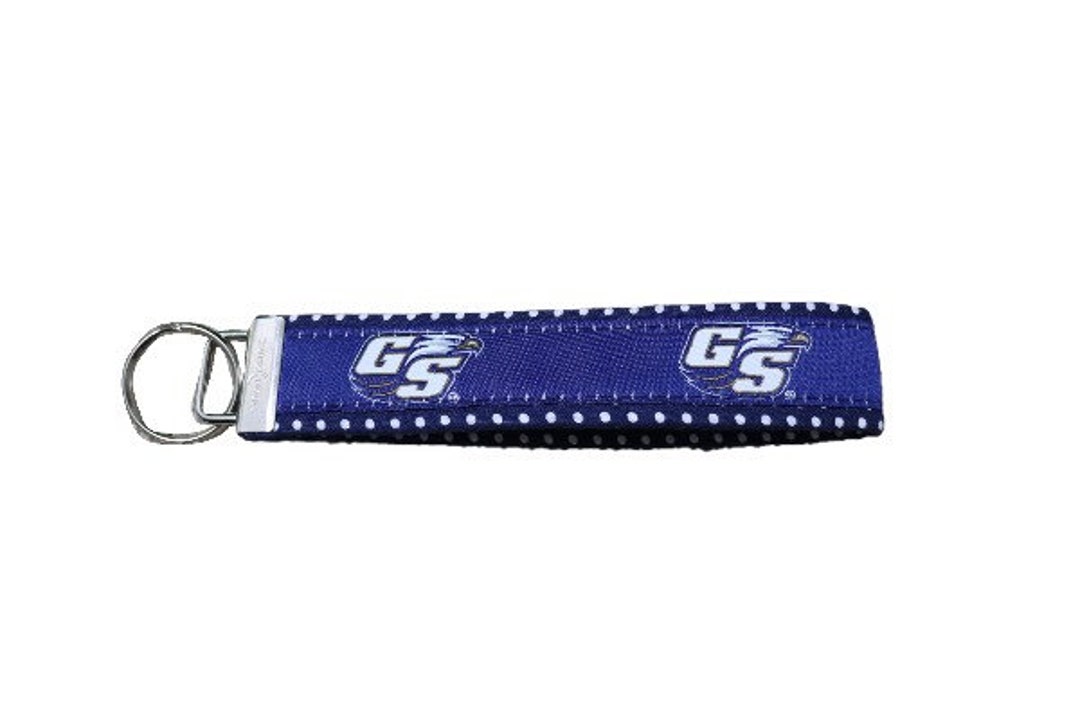 Buy Georgia Southern University Wristlet Polka Dot Key Chain. Online in ...